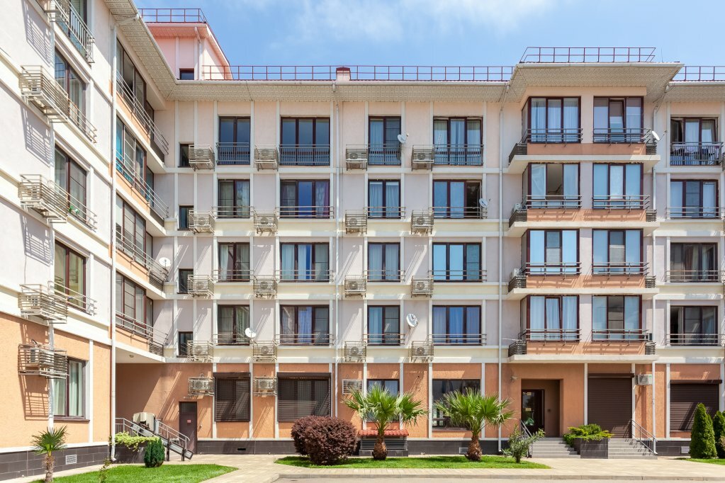 Otel Deluxe Apartment, Chistye Prudy, Staroobryadcheskaya st. 62, Apt. 2504, Krasnodarski krayı, foto