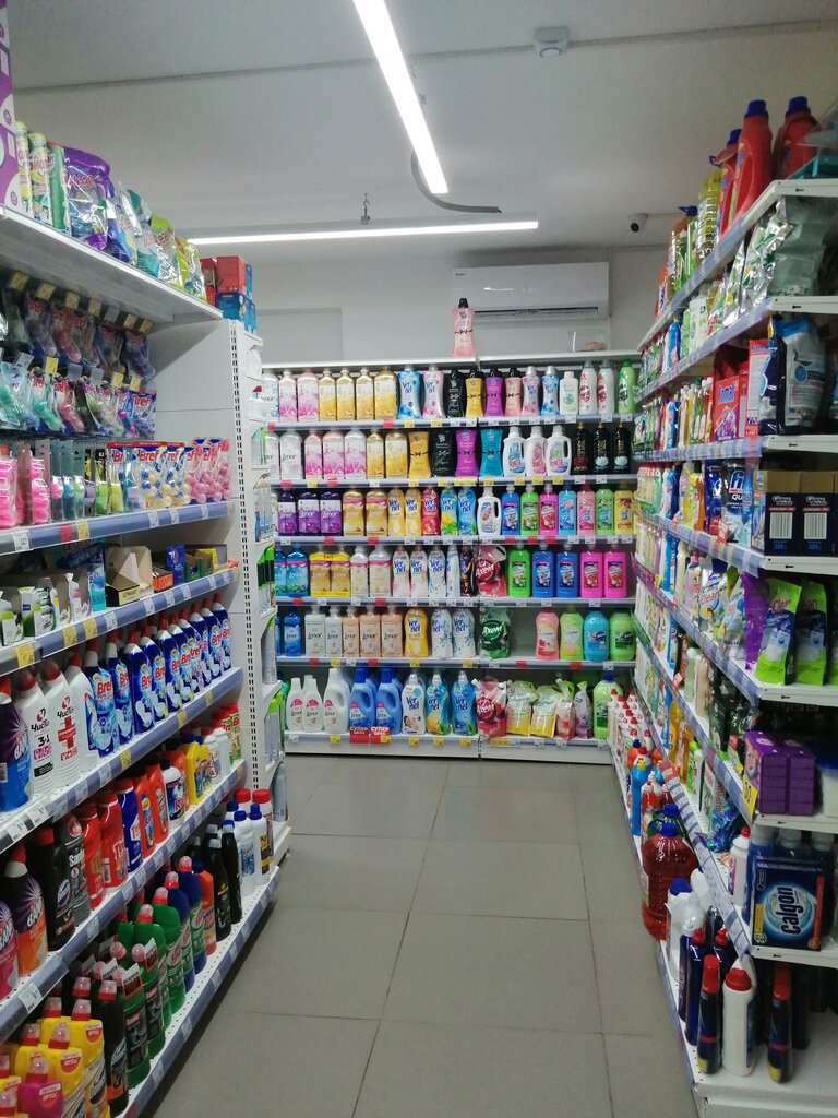 Ev temizlik ürünleri Ostrov chistoty i vkusa, Grodnenskaya oblastı, foto