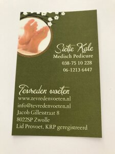 Tevreden Voeten (Jacob Gillesstraat No:8), manikür-pedikür  Zwolle'den