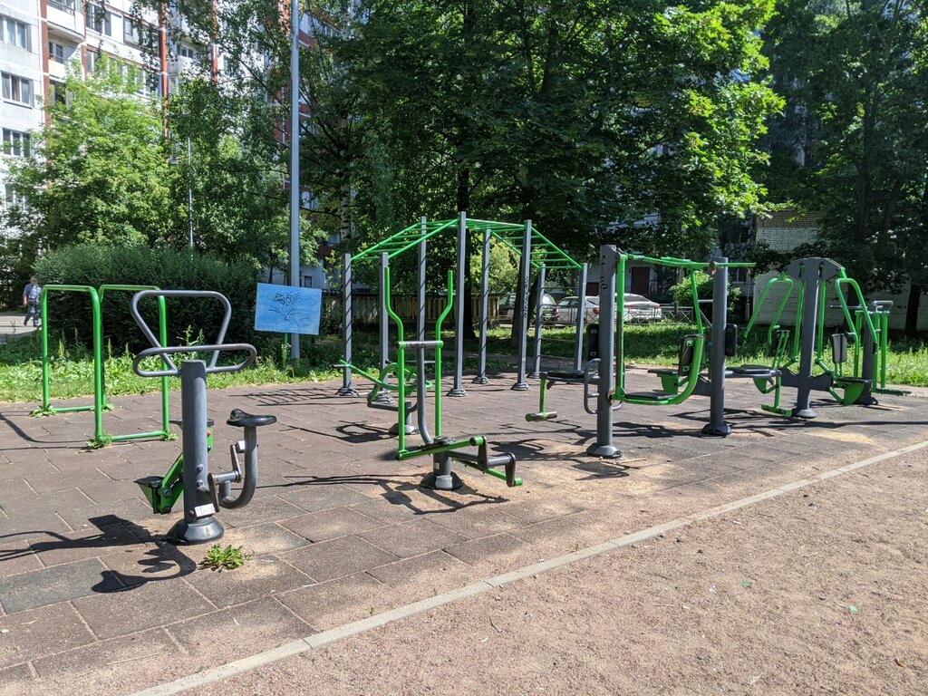 Spor alanı Уличные тренажёры, Saint‑Petersburg, foto