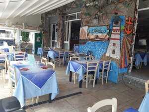 Ristorante L'Approdo (Liguria, Provincia di Savona, Lungomare Giacomo Matteotti, 31), restoran  Ligurya'dan