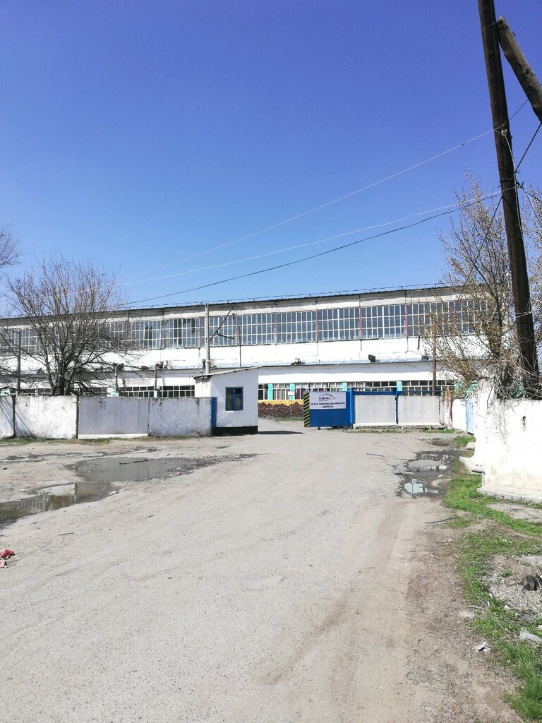 Demiryolları yönetimi ve bakımı Filial Tarazskoye lokomotivoremontnoye depo Kamkor Lokomotiv, Taraz, foto