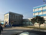 Бюро пропусков морского порта (Portovaya ulitsa No:10), geçiş noktaları, güvenlik kontrol alanı  Korsakov'dan