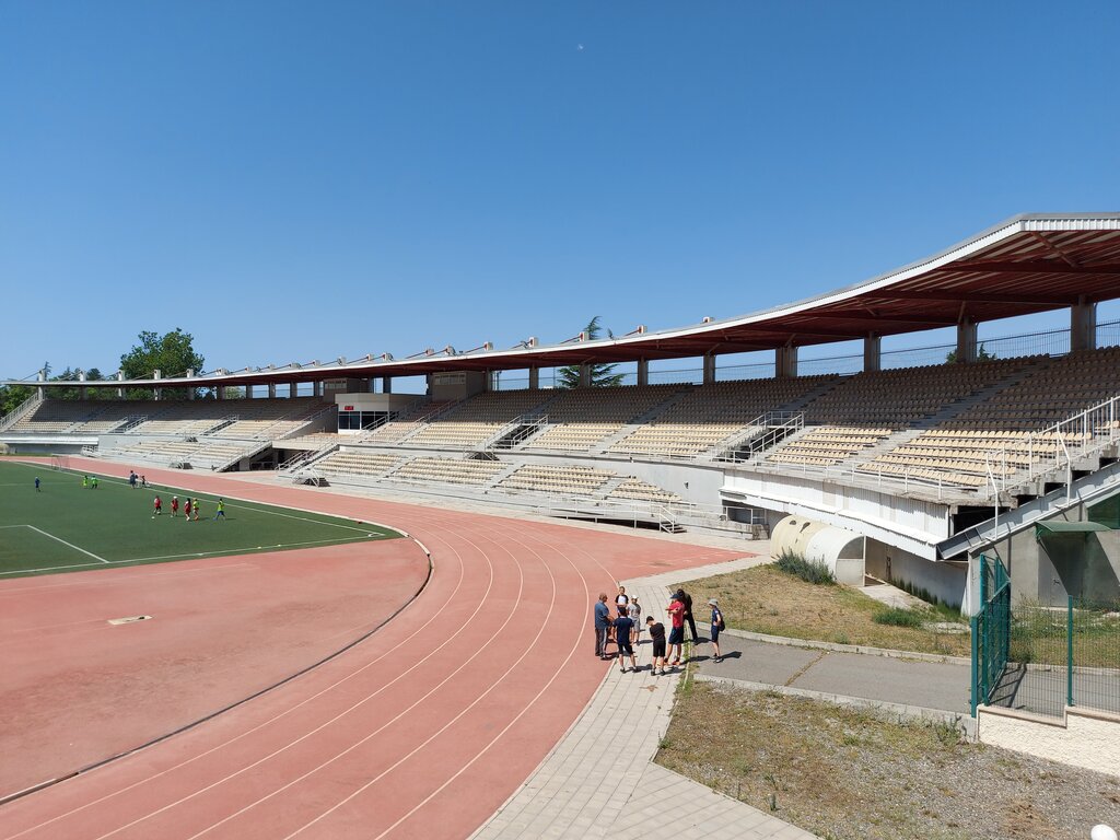 Stadyum Republican stadium named after Guram Tskhovrebov, Chinval, foto