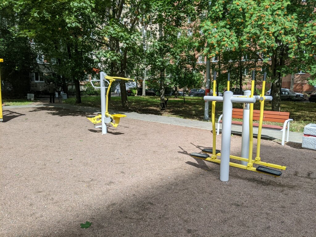 Spor alanı Уличные тренажёры, Saint‑Petersburg, foto