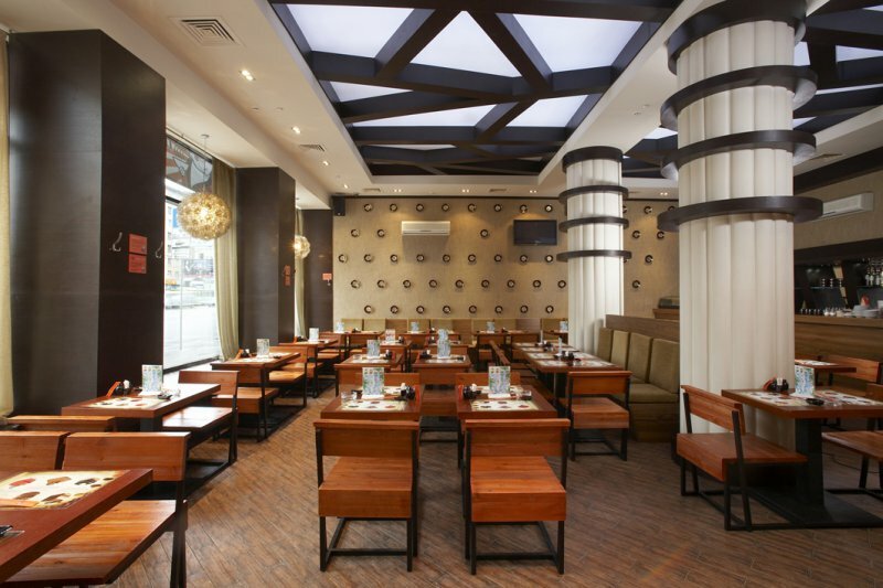 Suşi restoranı Yaposha, Moskova, foto