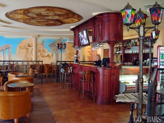 Kahve dükkanları Vostok-Zapad, Saratov, foto