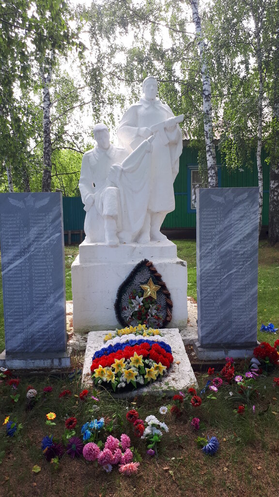 Anıt, heykel Воинам, павшим в годы Великой Отечественной войны, Tümen (Tiumenskaya) oblastı, foto