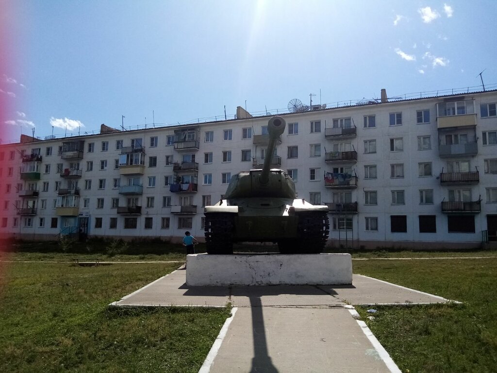 Teknoloji anıtı Танк Т-34, Kiahta, foto