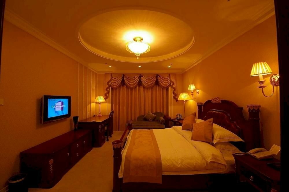Otel Thank Inn Hotel Hebei Handan She County Longshan Street, Hebei, foto