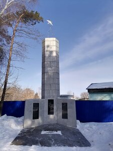 Воинам, павшим в Великой Отечественной войне (Primorye Territory, Dalnerechenskiy rayon, Salskoye selskoye poseleniye, selo Salskoye, Sovetskaya ulitsa), anıt, heykel  Primoriye'den