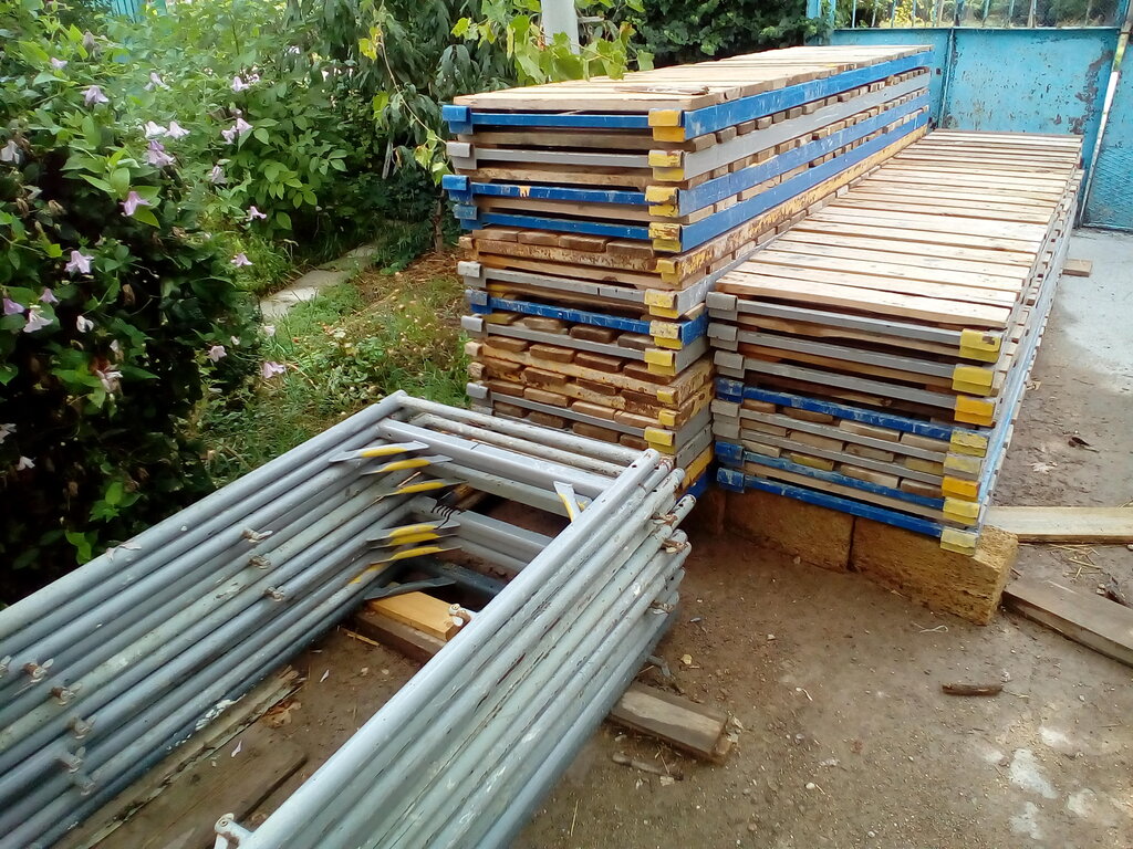 Yapı iskeleleri hizmetleri Строительные леса в аренду, Kırım Cumhuriyeti, foto