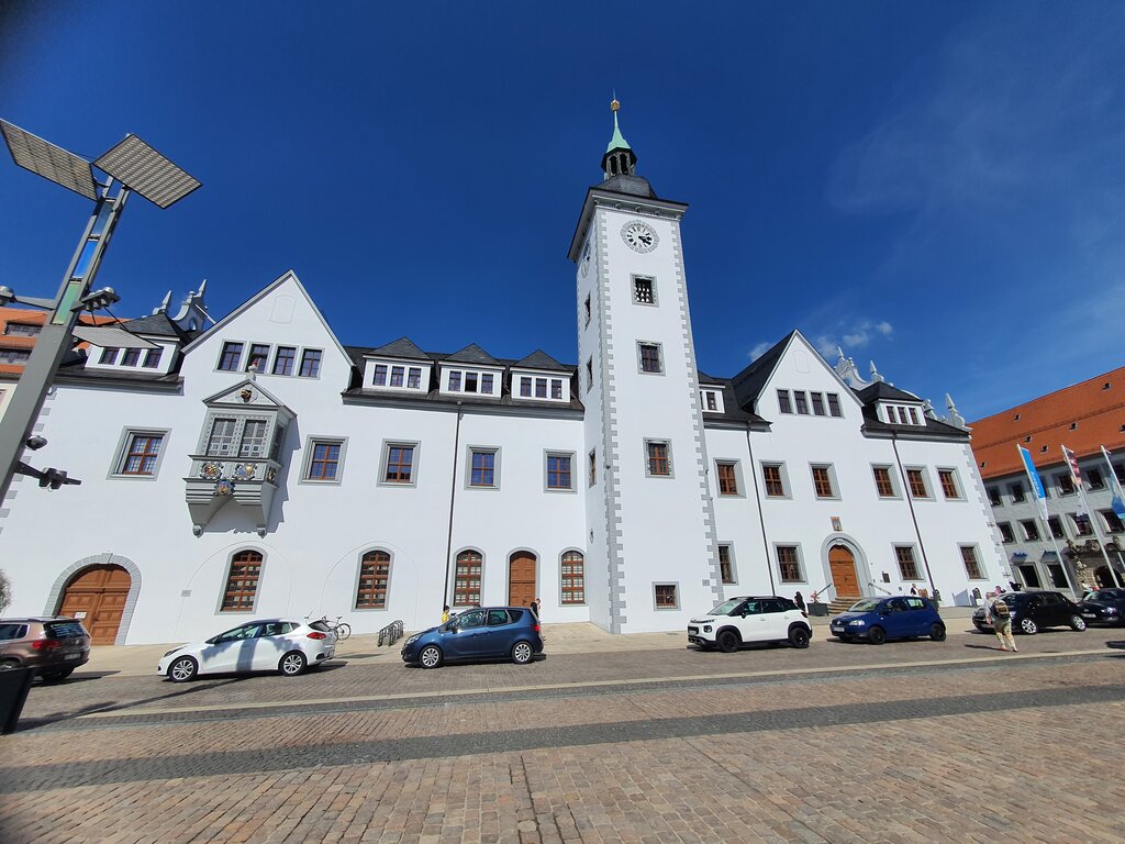 Belediyeler, devlet daireleri Stadtverwaltung Freiberg, Freiberg, foto