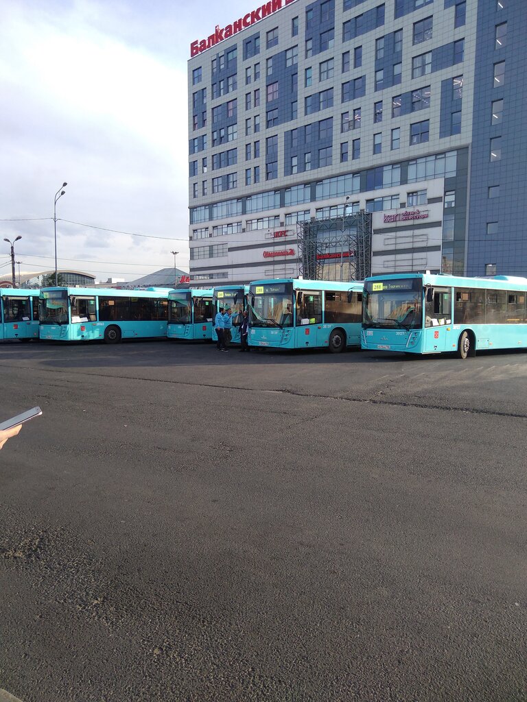 Otobüs park yerleri Домтрансавто, Kolpino, foto
