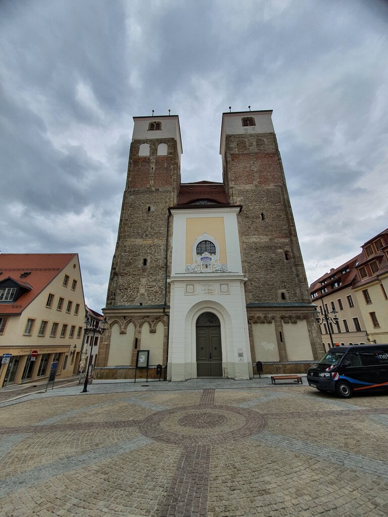 Protestan kilisesi Nikolaikirche, Freiberg, foto