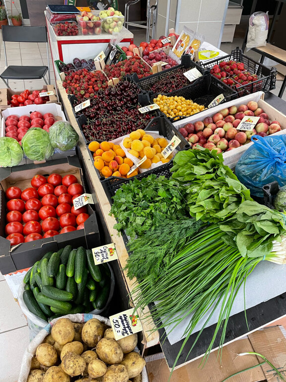 Ürün teslimatı Овощи Фрукты, Moskova, foto