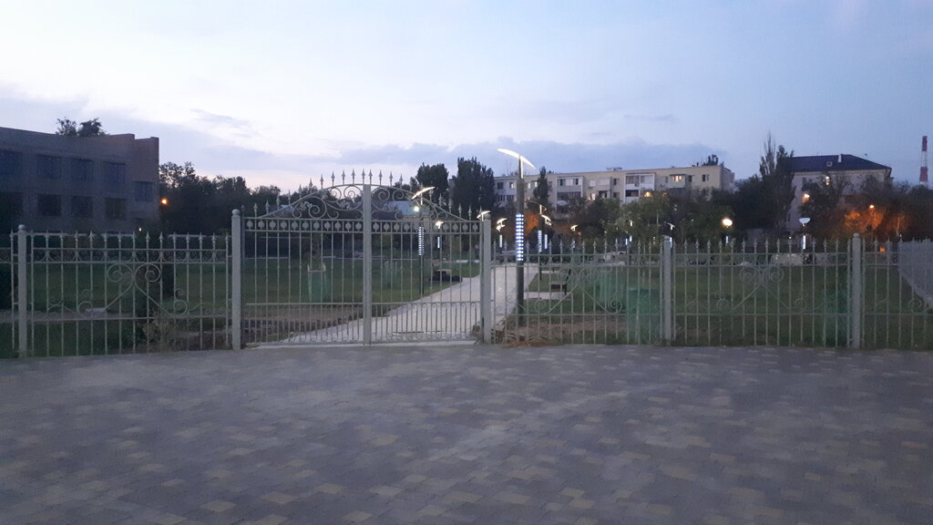 Kültür ve eğlence parkları сквер имени Василия Агапкина, Astrahan, foto