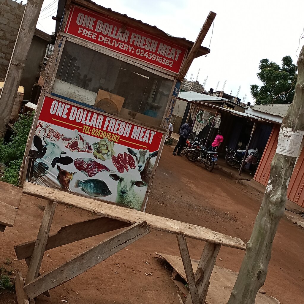 Kasap, şarküteri One dollar fresh meat, Dünya, foto