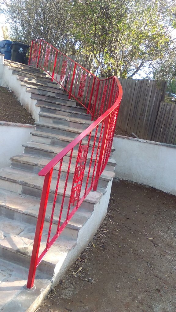 Torna işleri Medina's Ornamental Ironworks, Kaliforniya Eyaleti, foto