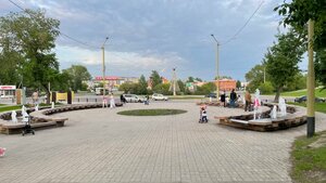 Fountain (Altai Territory, Biysk, ulitsa Vali Maksimovoy), çeşme  Biysk'ten