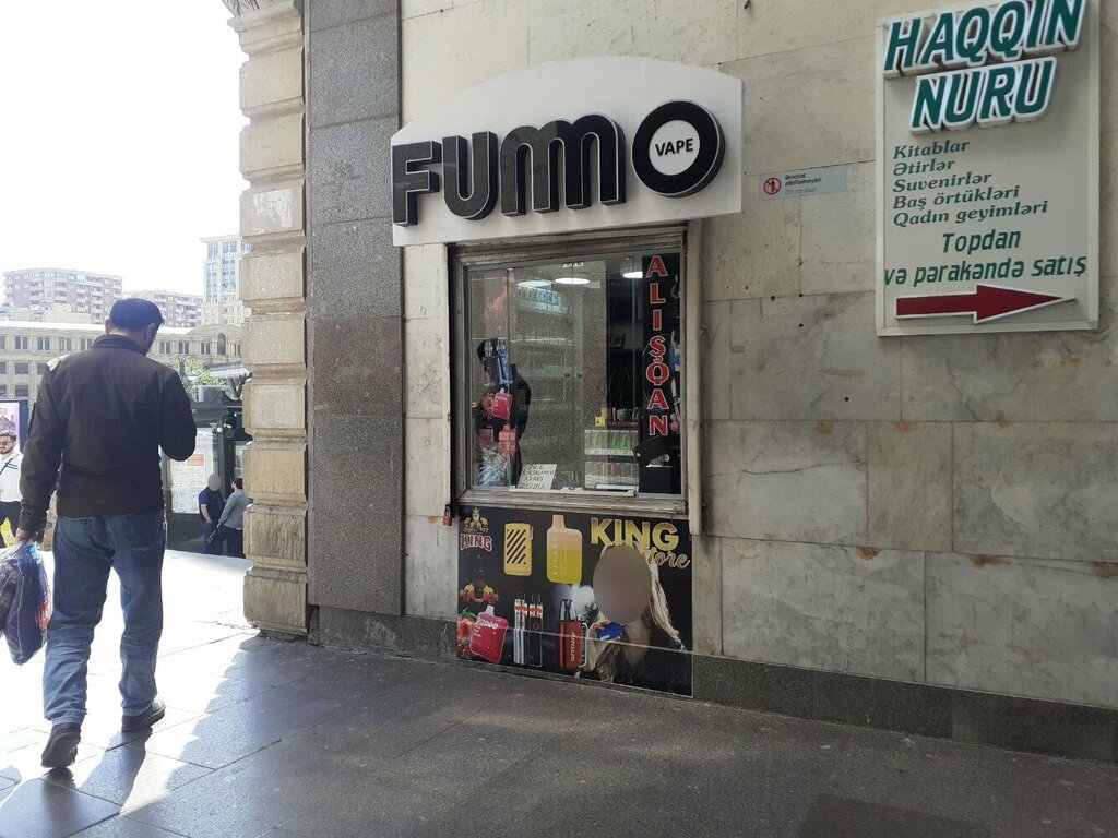Elektronik sigara satış noktaları Fumo vape, Bakü, foto