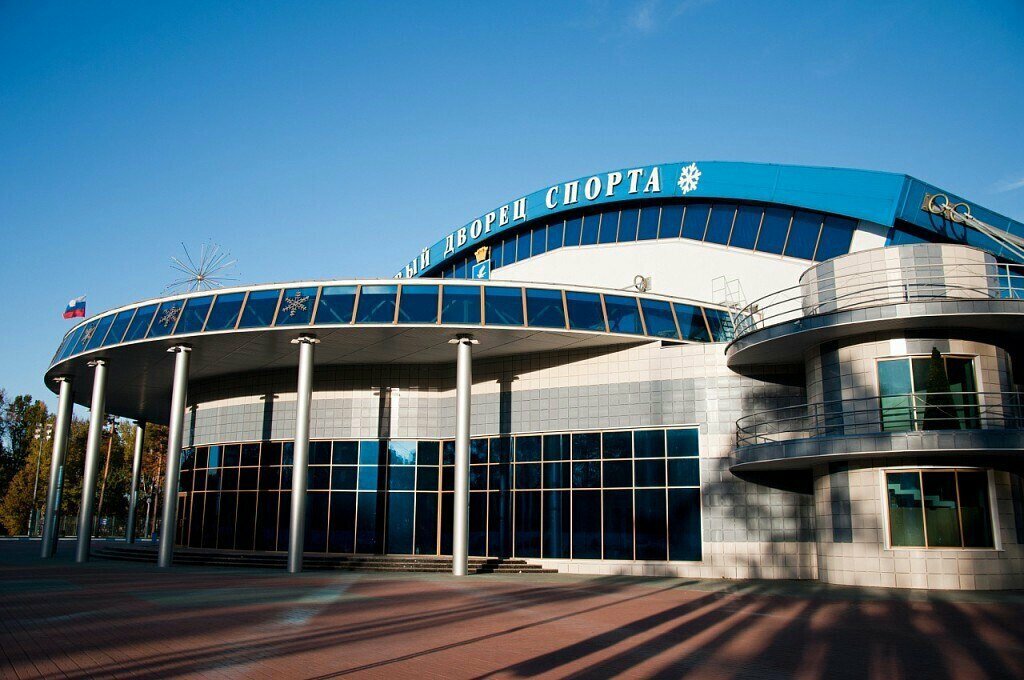Çok amaçlı spor tesisleri V.M. Bobrov Ice Palace, Stupino, foto