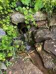 Spring, stream (Republic of Bashkortostan, Oktyabrskiy, mikrorayon Mullino), pınar, çay  Oktiabrski'den