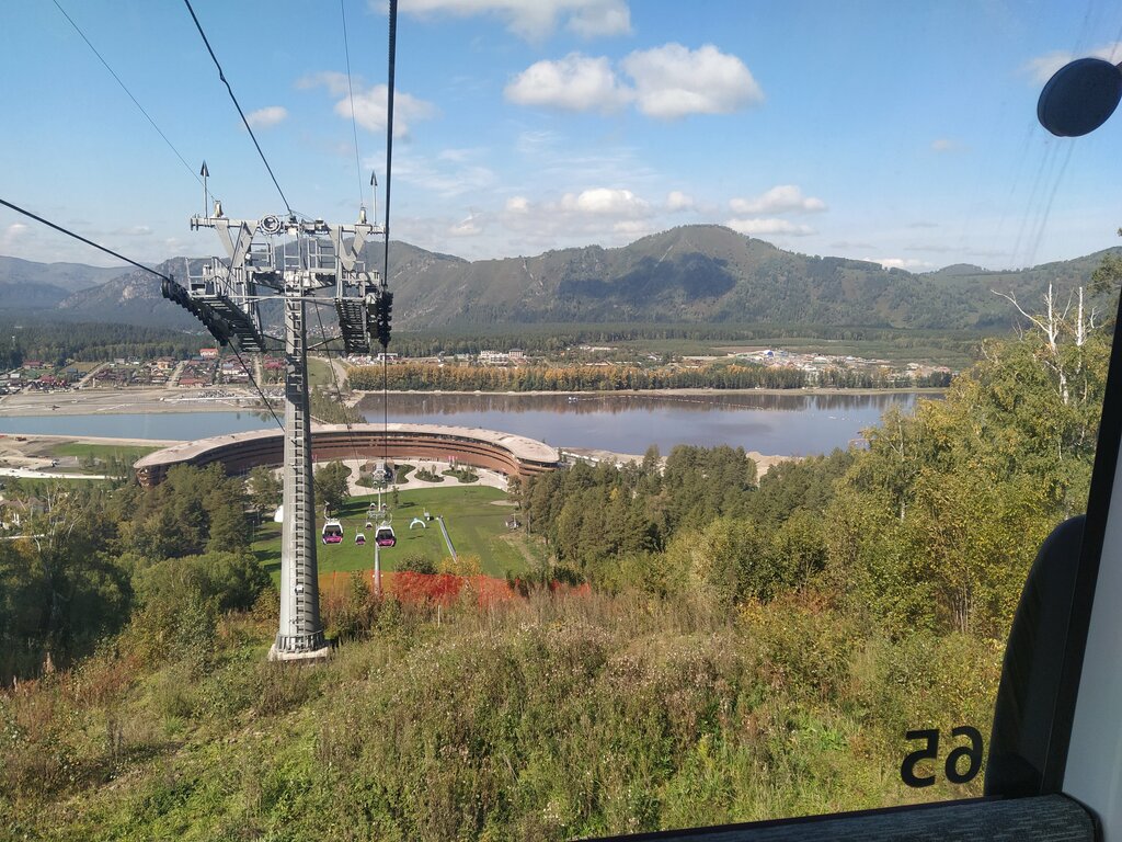 Yaz kampı Манжерок, Altay Cumhuriyeti, foto