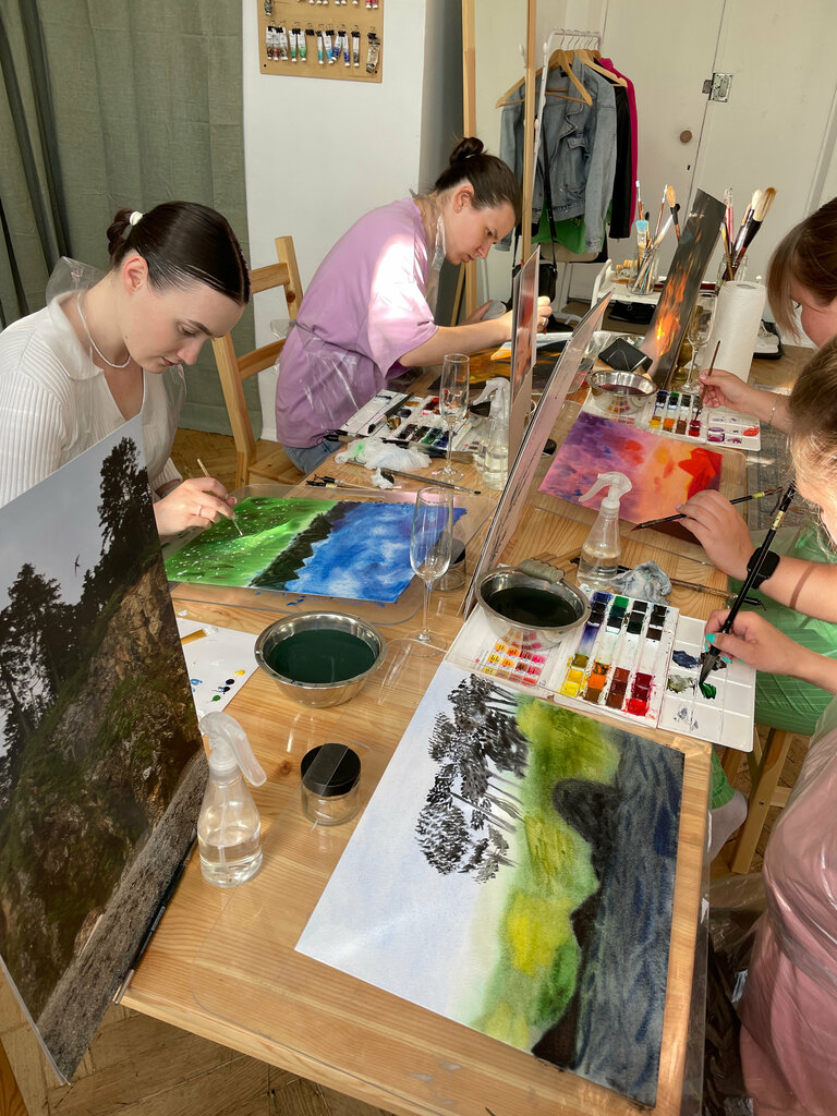 Sanat atölyeleri Art studio Gazukina Anastasiia, Saint‑Petersburg, foto