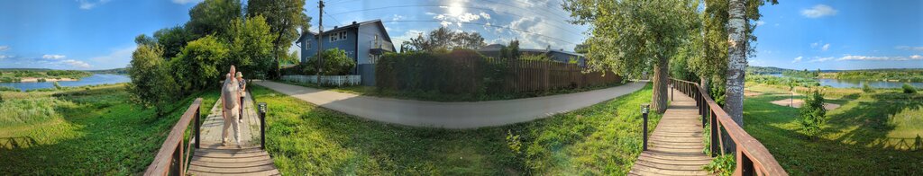 Kültür ve eğlence parkları Еловая аллея, Tarusa, foto