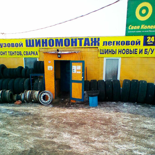 Jant ve lastikçiler Petromaster, Omskaya oblastı, foto
