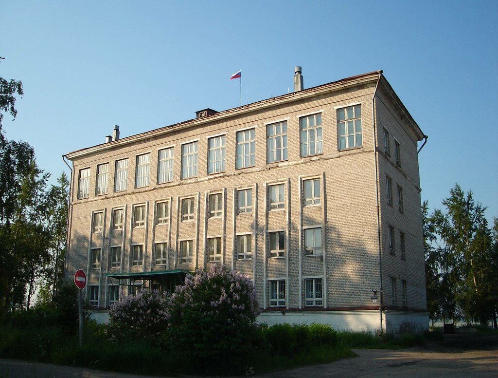 Hastaneler Verkhnetoyemskaya TsRB, Arhangelskaya oblastı, foto