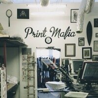 Grafik tasarımcılar Print Mafia, Moskova, foto