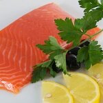 Balık ve deniz ürünleri Kameya-Alfa, Puşkin, foto