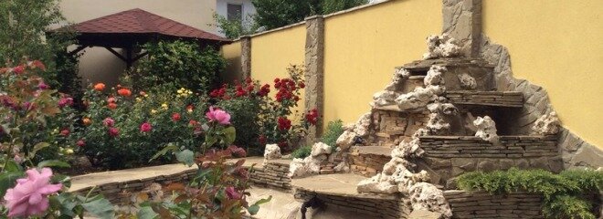 Resort oteller, tesisler Pansionat Morskaya Krepost, Belgorodskaya oblastı, foto