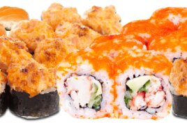 Hazır yemek teslim servisleri Sushi-pitstsa Migom, Kommunar, foto