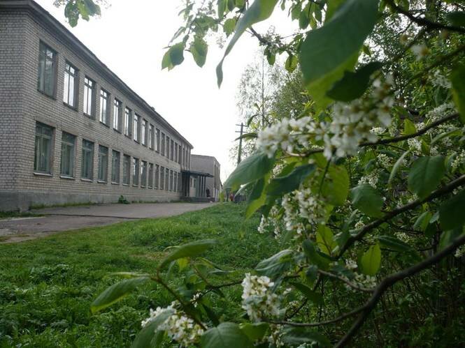 Ortaokul Srednyaya obshcheobrazovatelnaya shkola s. Ilinskoye Mkou, Kirovskaya oblastı, foto