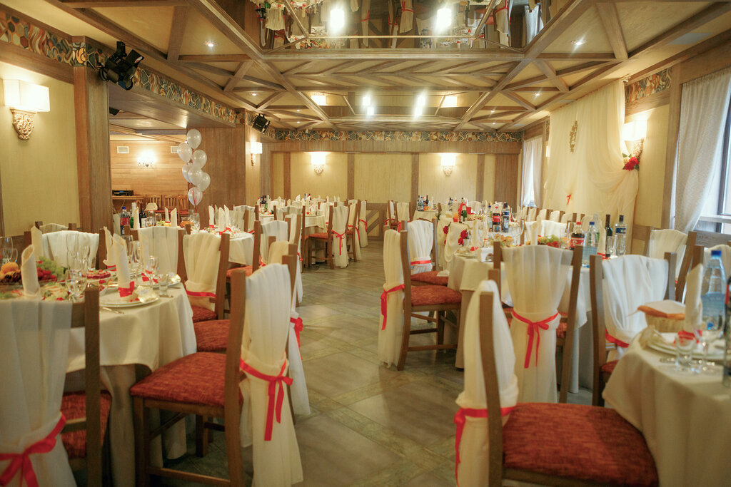 Düğün, toplantı salonu Traktir Yolki, Tver, foto