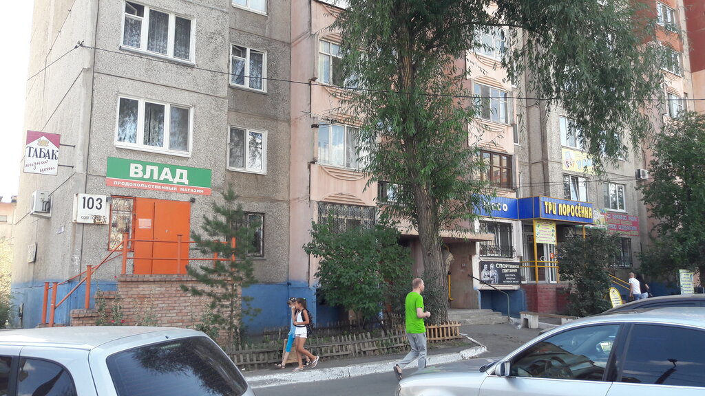 Market Tri porosenka, magazin, Novotroitsk, foto