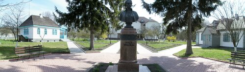 Müzeler ve sanat galerileri Lesia Ukrainka's house in Kolodiazhne, Volyn oblastı, foto