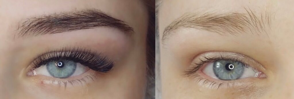 Kaş ve kirpik salonu Narashchivaniye resnits, Moskova, foto