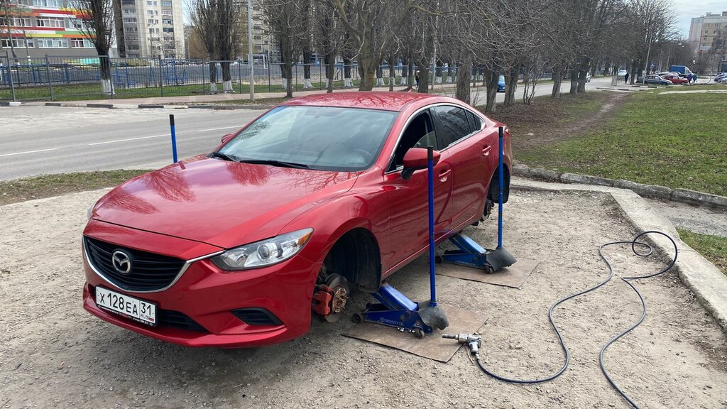 Oto lastik tamiri Tire service, Belgorod, foto