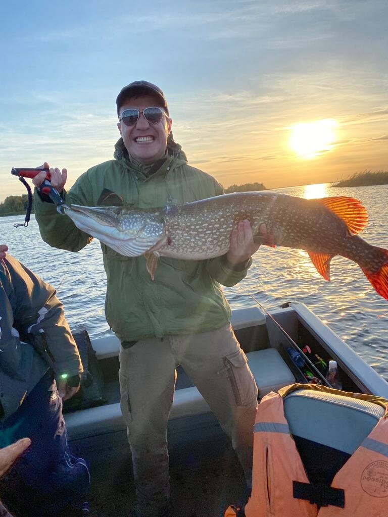 Avcılar ve balıkçılar Big fish116, Tataristan, foto