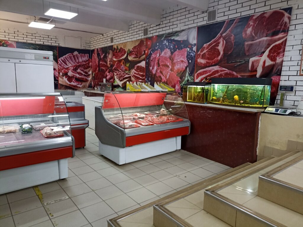 Kasap, şarküteri Мясной, Moskova, foto