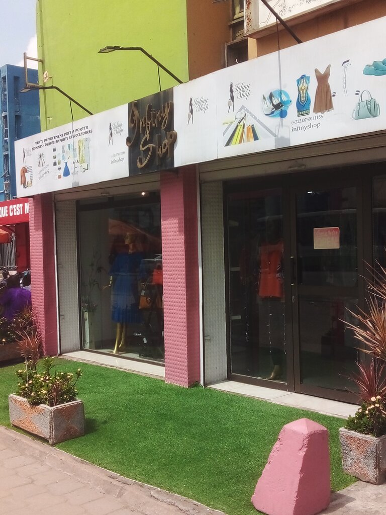 Dış giyim mağazası Infiny Shop, Abican, foto