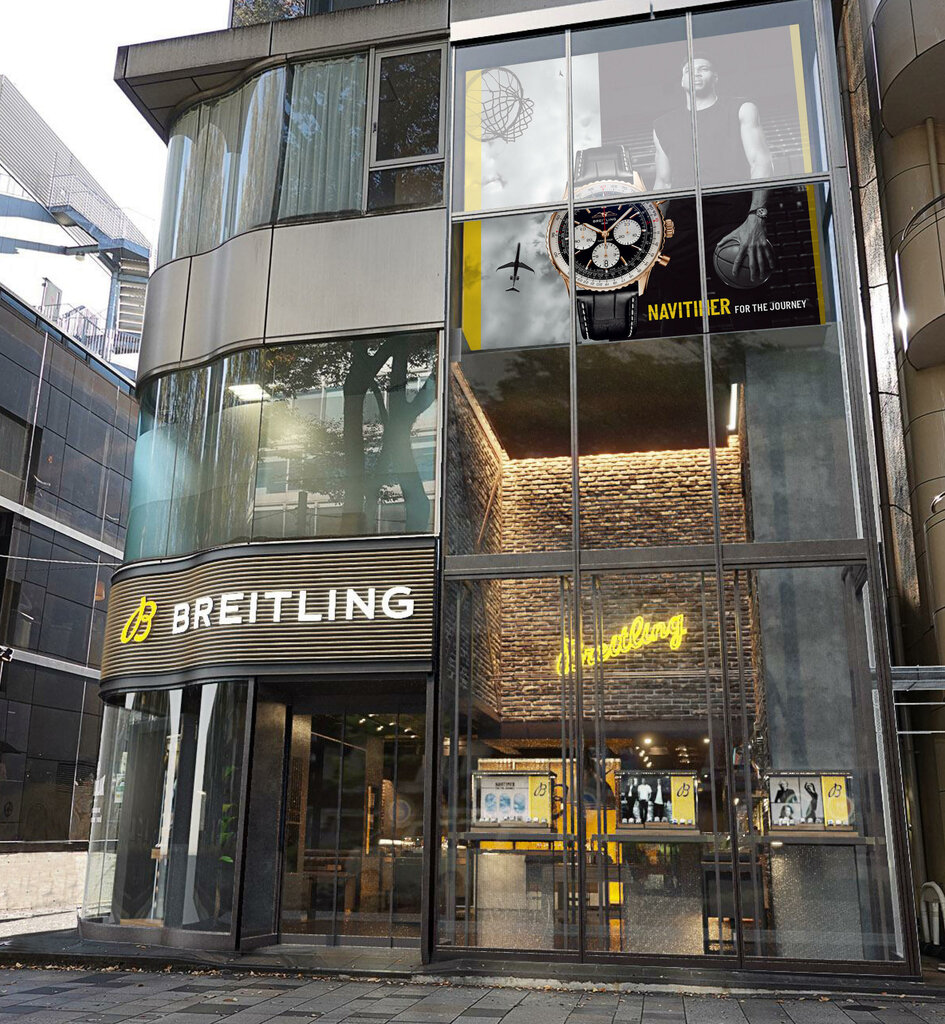 Saatçiler Breitling Boutique Omotesando, Tokyo, foto