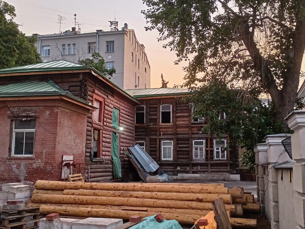 Turistik yerler Городская усадьба Н.Н. Мальцевой — В.В. Петрова, Moskova, foto