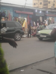 Alimentation (Brazzaville, Commune de Moungali, Rue Loudima), kafe  Brazzaville'den