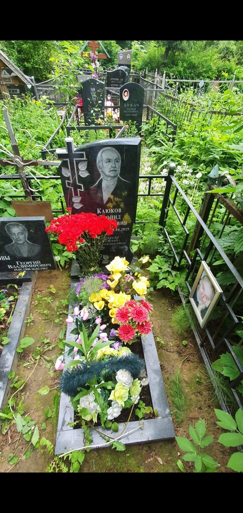 Ünlü kişilerin mezarları Художник-мультипликатор Леонид Леонтьевич Каюков, Moskova, foto