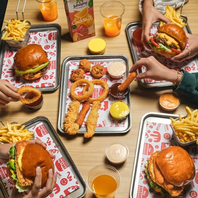 Fast food Bossman's Burgr Factory, Dubai, foto